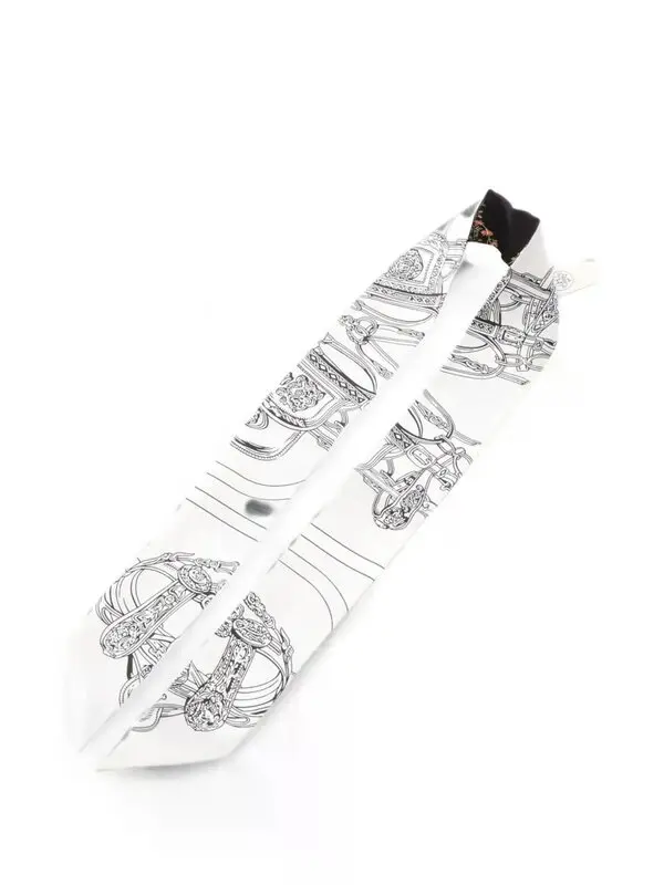 Hermès Brides De Gala En Fleurs Scarf