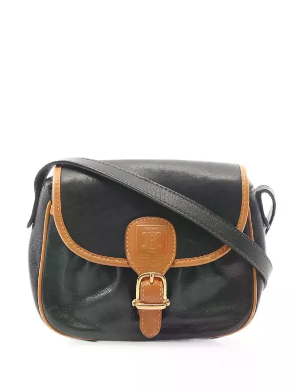 Celine Macadam Buckle Shoulder Bag