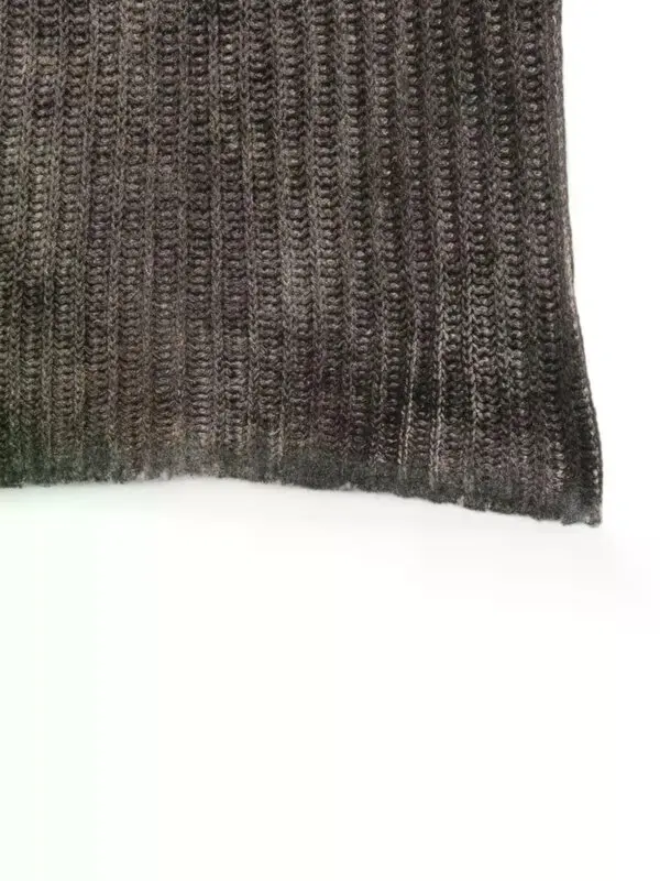 Avant Toi Ribbed-knit Snood Scarf