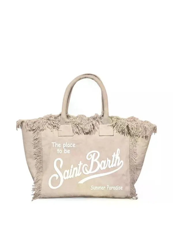 MC2 SAINT BARTH Colette Fringed Tote Bag