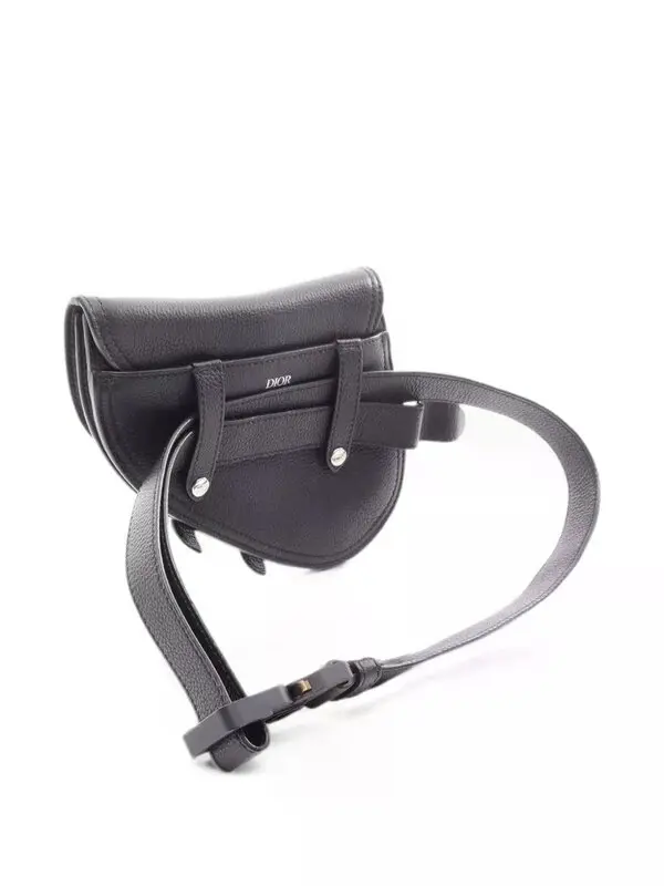 Dior Saddle Belt Bag - Black