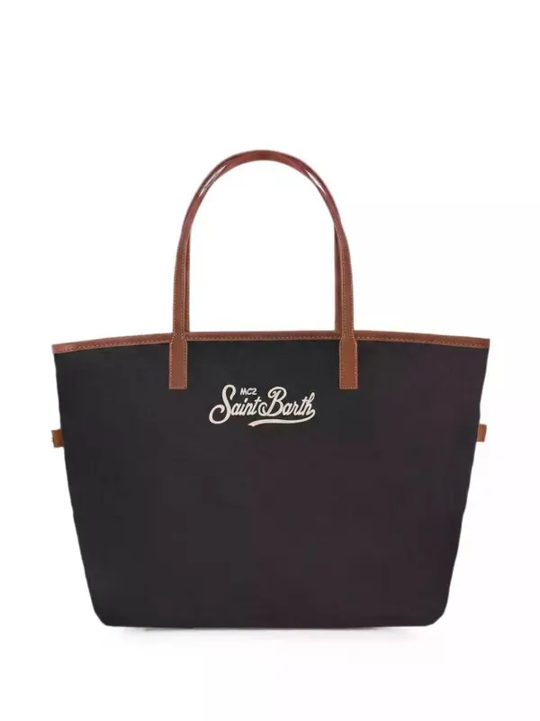 MC2 SAINT BARTH City Logo-embroidered Tote Bag