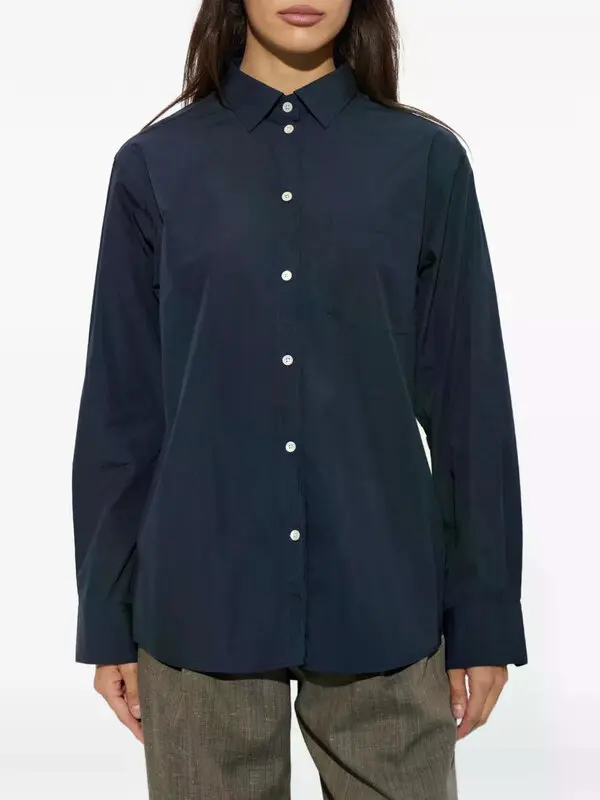 RÓHE Cotton Chest Pocket Shirt