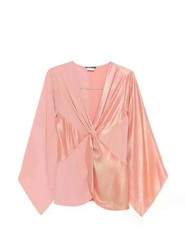 LE RJTANGE Twist Detail Blouse