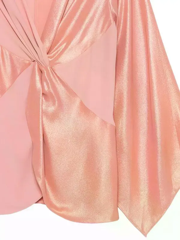 LE RJTANGE Twist Detail Blouse