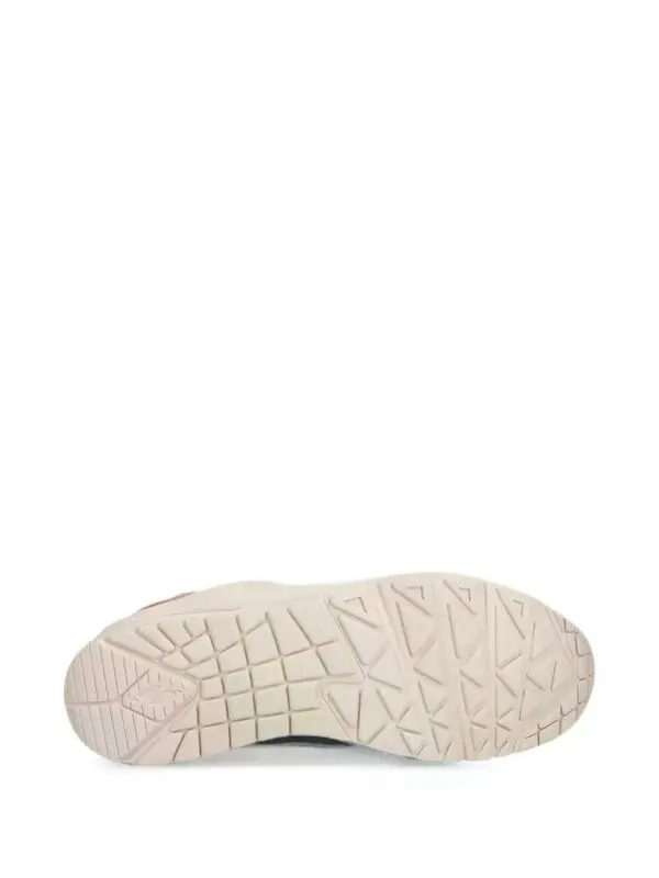 Sketchers Uno Pop Back Perforated Panelled Sneakers