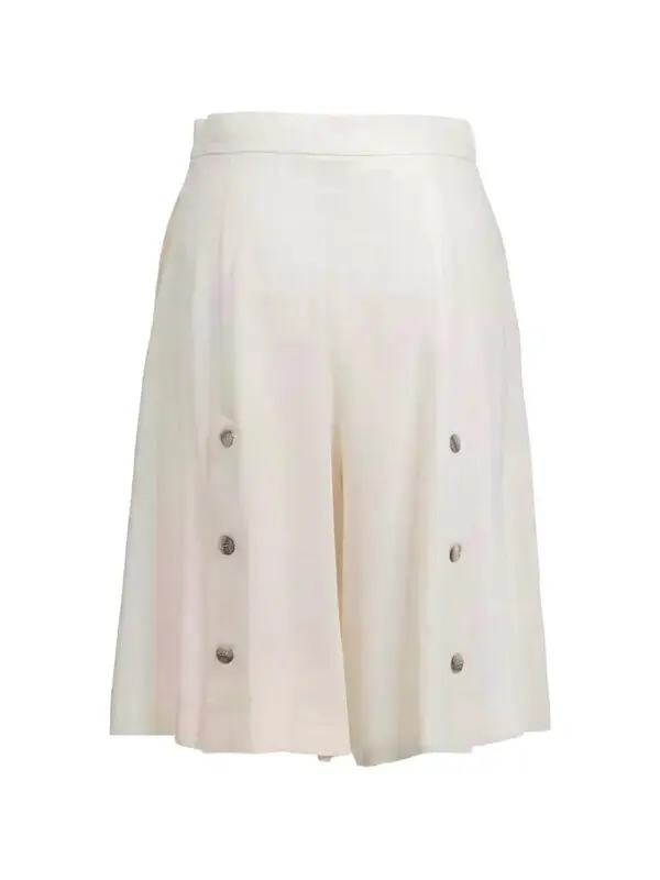 Marella Button-detail Knee-length Shorts