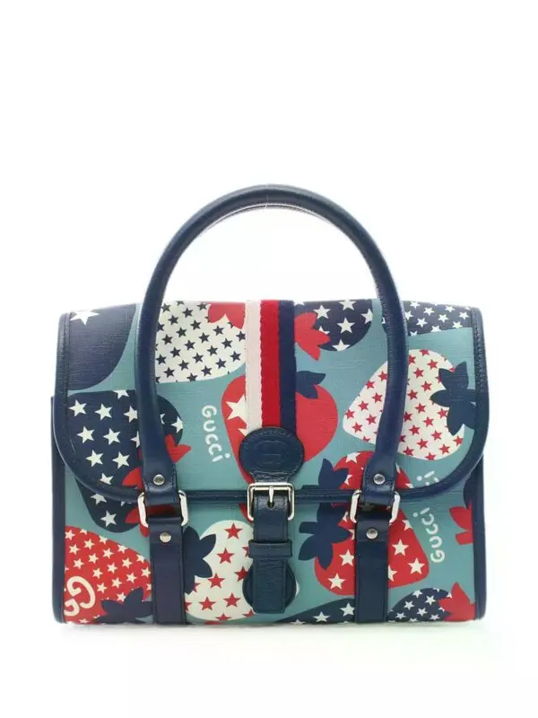 Gucci Strawberry-print Tote Bag