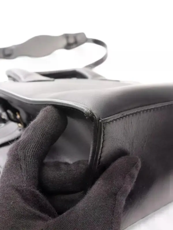 Balenciaga Mini All Afternoon Leather Tote Bag