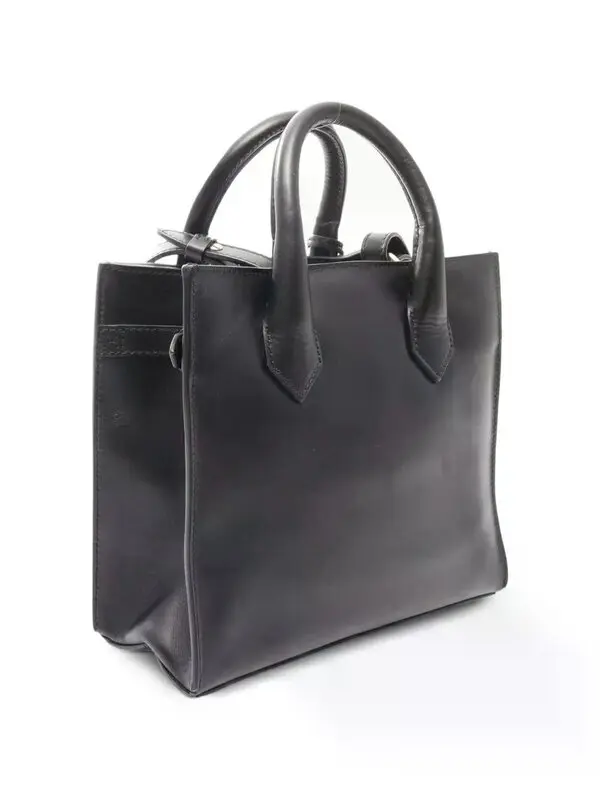 Balenciaga Mini All Afternoon Leather Tote Bag - Black