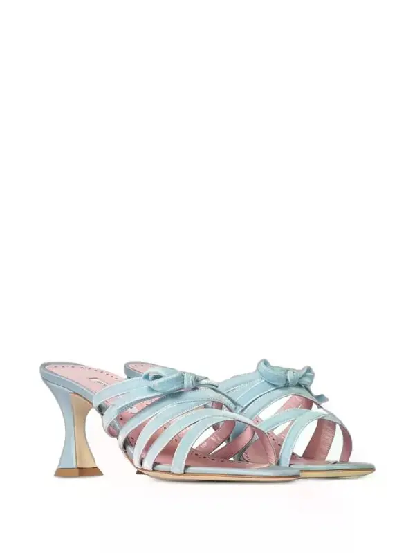Manolo Blahnik Clementel Bow Detail Sandals