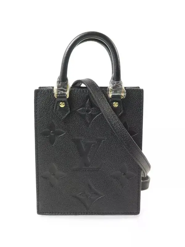 LOUIS VUITTON Monogram Empreinte Petit Sac Plat Tote Bag
