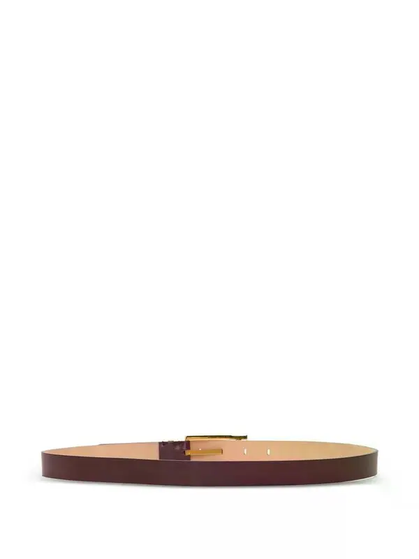 Victoria Beckham Dorian Buckle Belt - Red