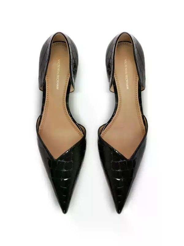 Victoria Beckham D'orsay Heeled Pumps - Black