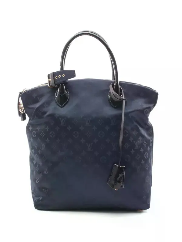 LOUIS VUITTON Lockit Monogram De Jour Tote Bag - Blue