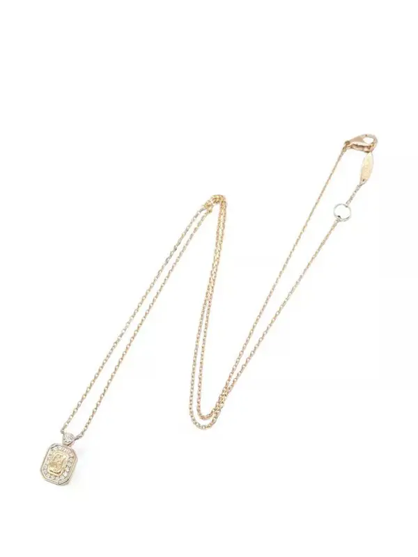 Harry Winston Diamond Pendant Necklace - Pink