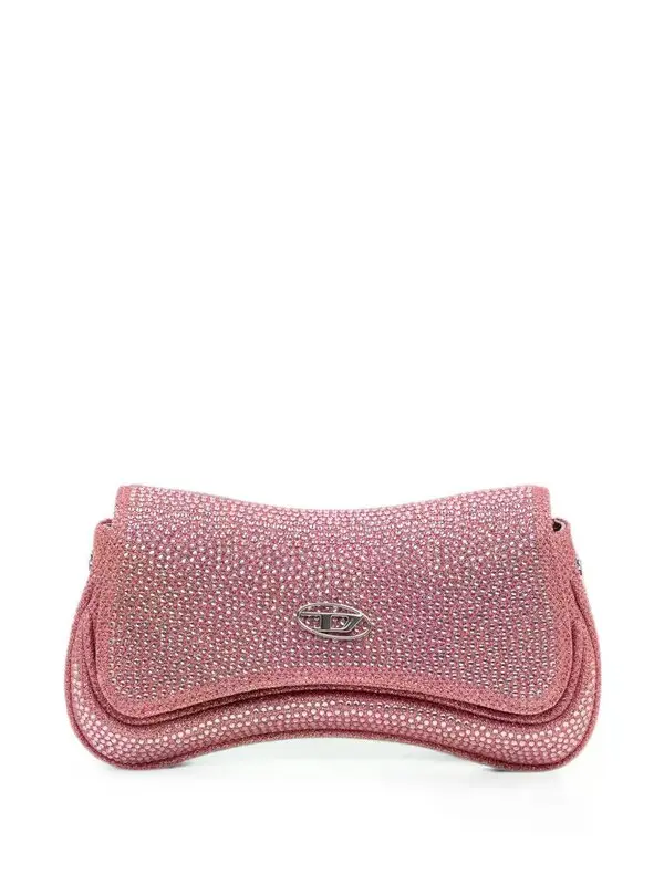 DIESEL® Small Play Rhinestone-embellished Shoulder Bag