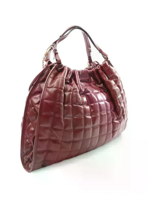 Gucci Deco Quilted Leather Tote Bag