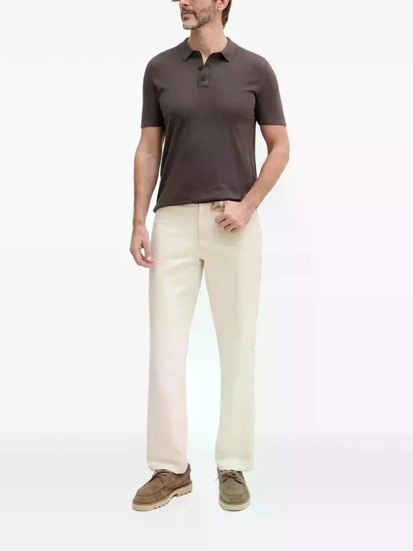 JOOP! Short-sleeve Knitted Polo Shirt