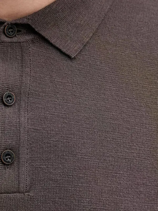 JOOP! Short-sleeve Knitted Polo Shirt