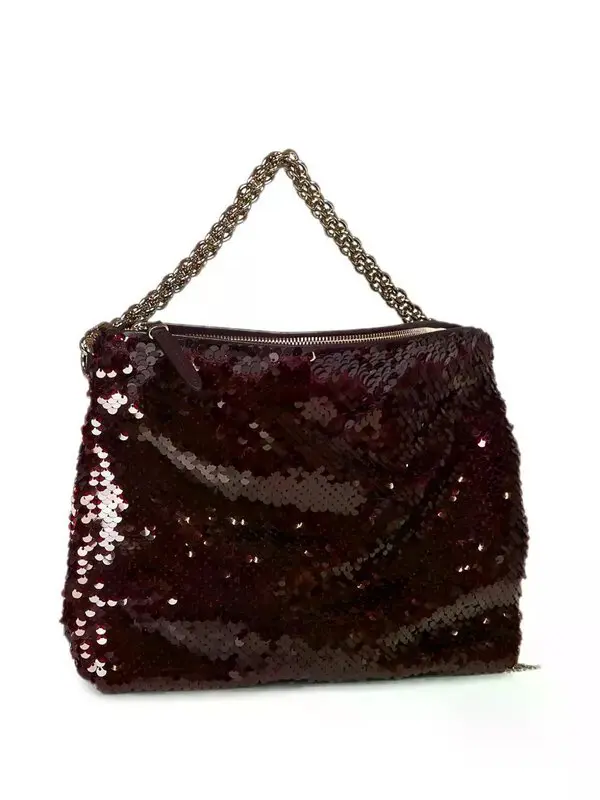 JIMMY CHOO Callie Sequin-embellished Tote Bag