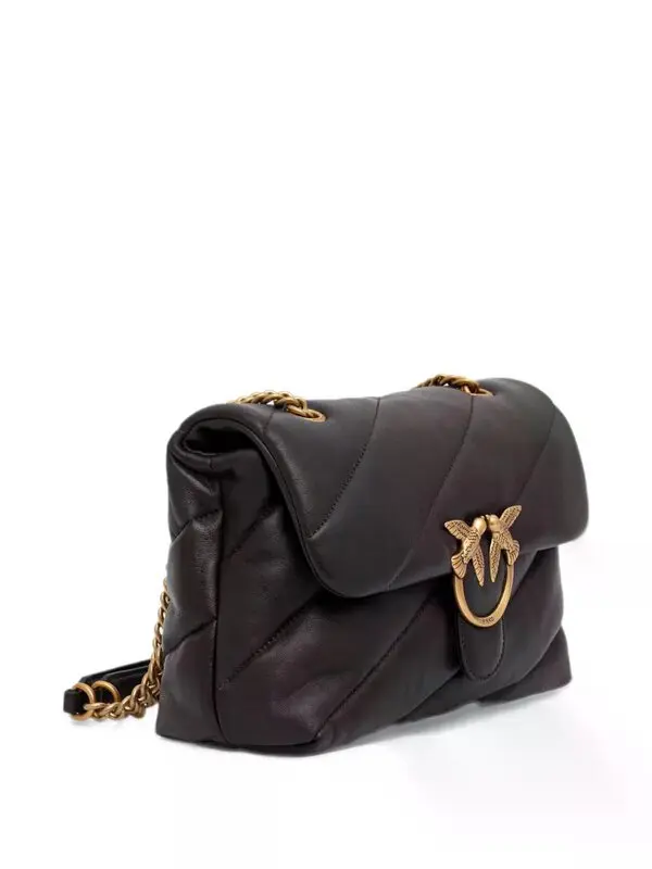 Pinko Love Puff Shoulder Bag - Brown