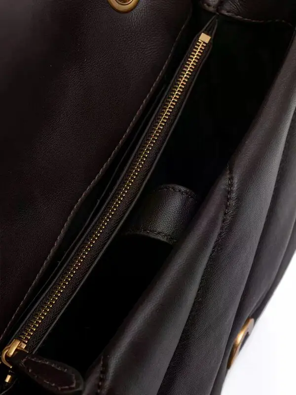 Pinko Love Puff Shoulder Bag - Brown
