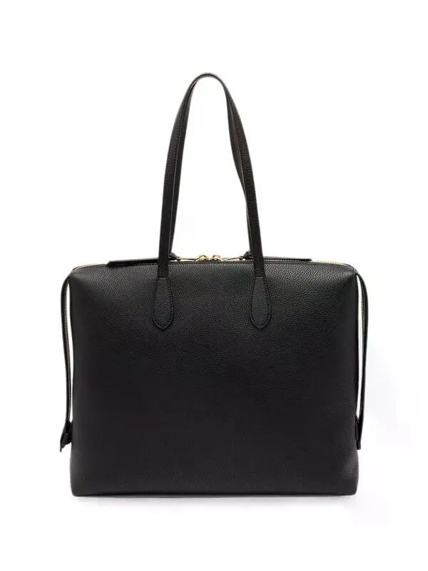 Dolce & Gabbana Logo-plaque Leather Tote Bag
