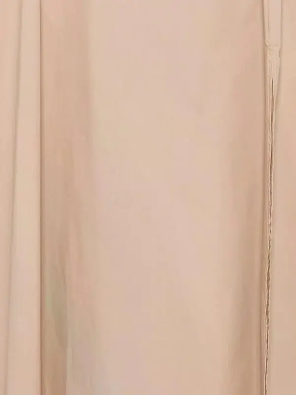 VICOLO Sleeveless Side-slit Midi Dress