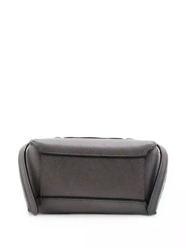 Celine Belt Bag Textured Leather Pico Shoulder Bag