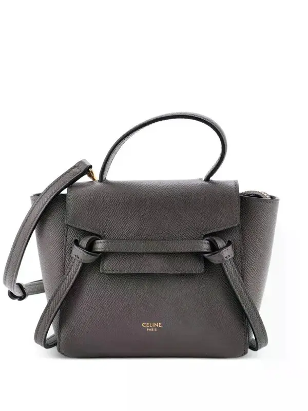 Celine Belt Bag Pico Shoulder Bag - Grey