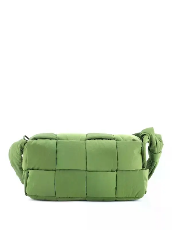 Bottega Veneta Padded Tech Cassette Crossbody Bag - Green