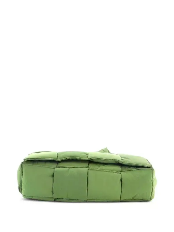 Bottega Veneta Padded Tech Cassette Crossbody Bag - Green