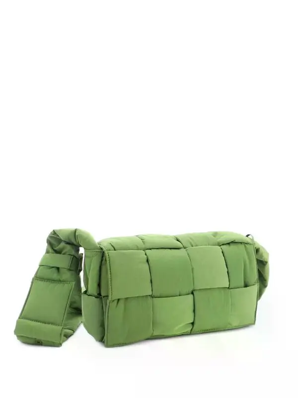 Bottega Veneta Padded Tech Cassette Crossbody Bag - Green