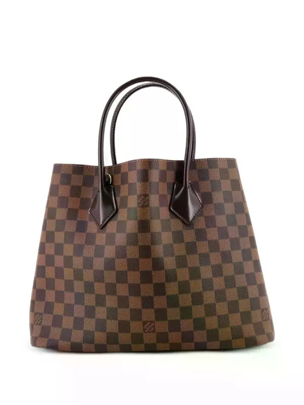 LOUIS VUITTON Kensington Damier Tote Bag - Brown