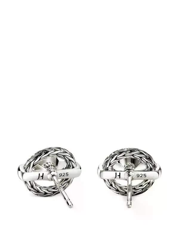 John Hardy Icon Tanzanite And Diamond Stud Earrings