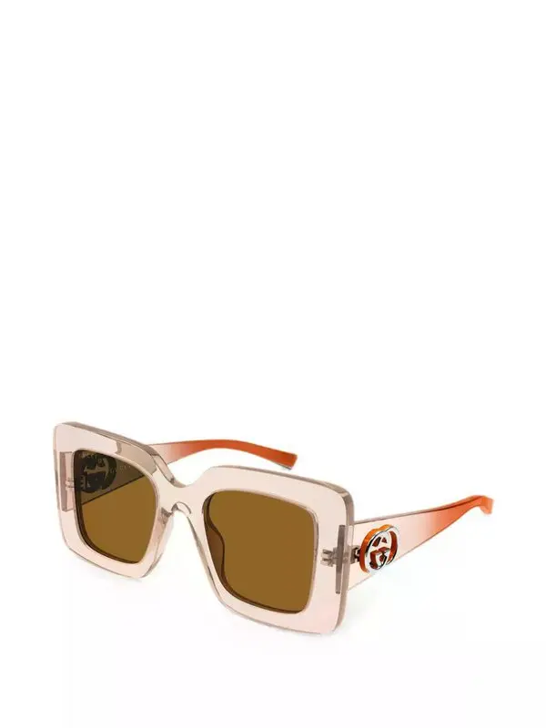 Gucci Interlocking G Square-frame Sunglasses