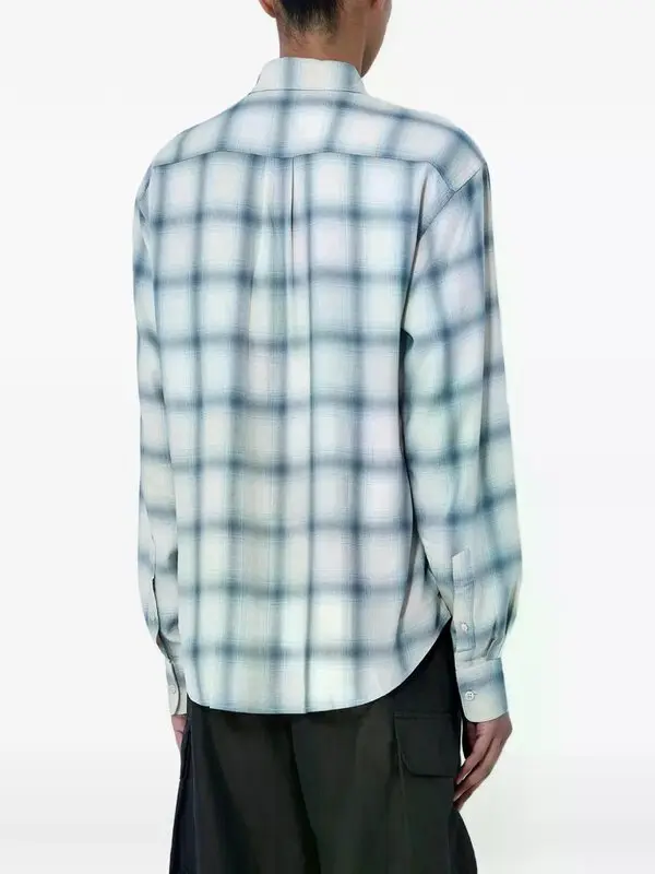 Our Legacy Checked Long-sleeve Shirt