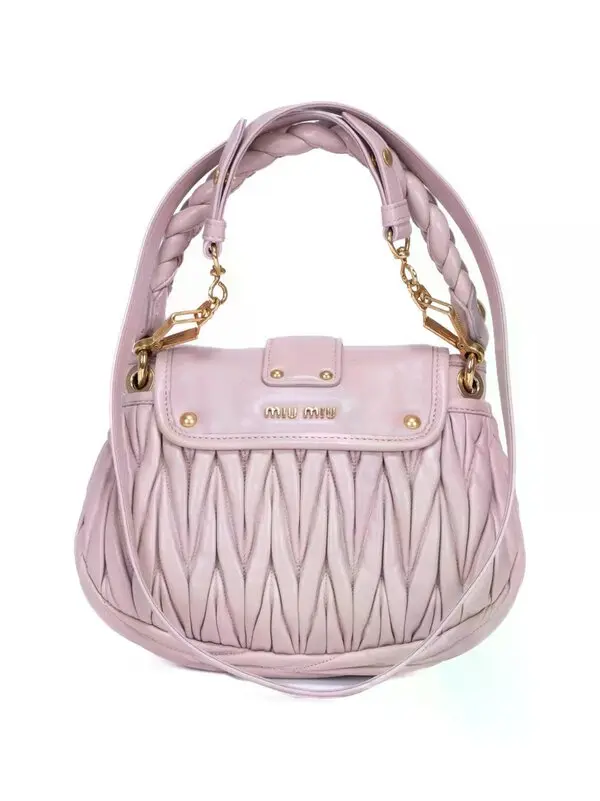 Miu Miu Matelassé Coffer Handbag