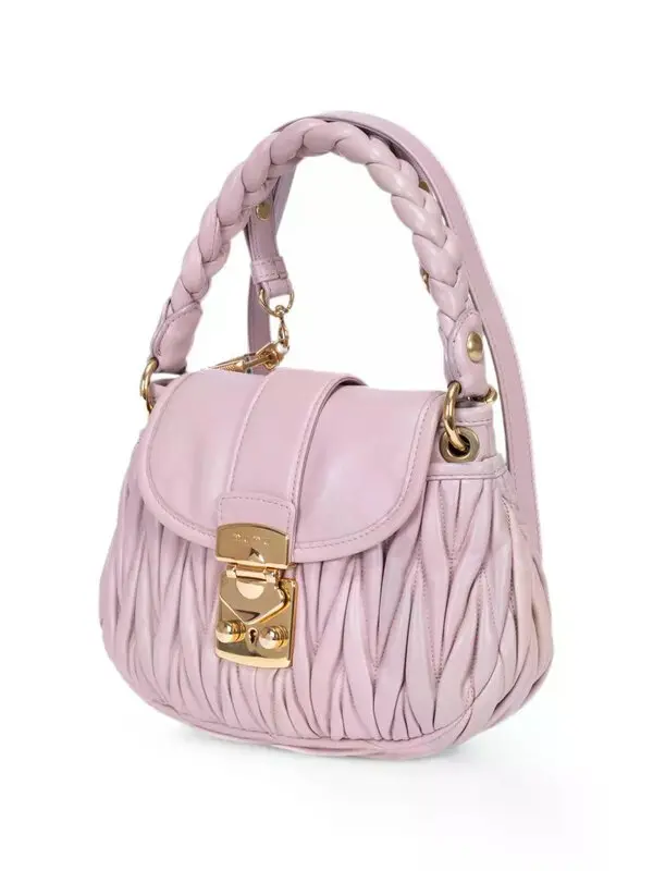 Miu Miu Matelassé Coffer Handbag