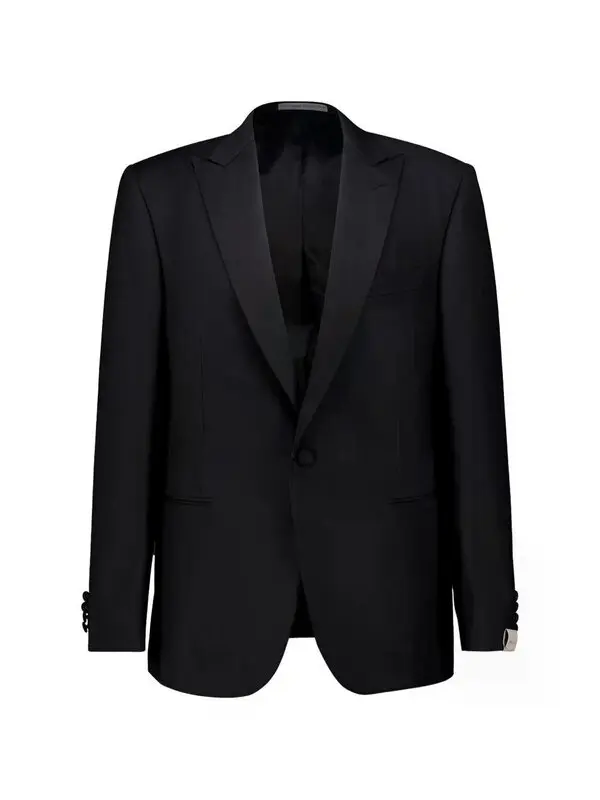 Corneliani Peak-lapel Virgin-wool Suit
