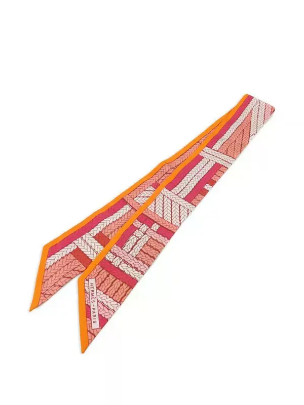 Hermès Graphic-print Scarf