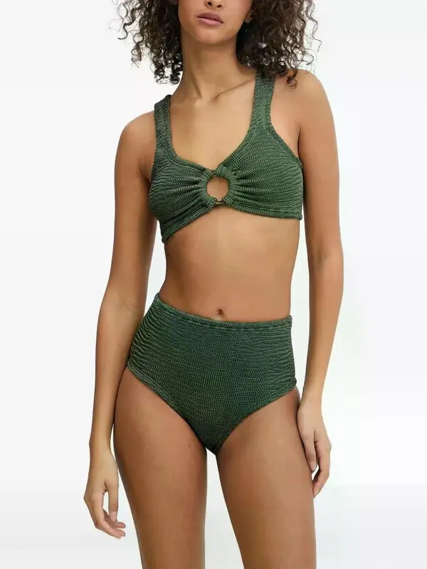 PARAMIDONNA Irina Ring-detail Bikini - Green