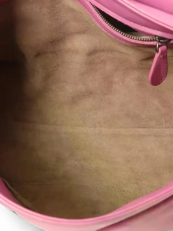 Bottega Veneta Intrecciato Shoulder Bag - Pink