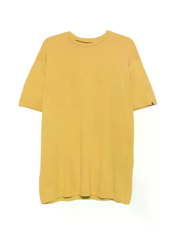Extreme Cashmere Fine Knit Crew Neck T-shirt - Yellow