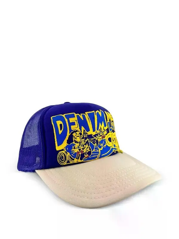 Kapital Embroidered Mesh-panel Cap