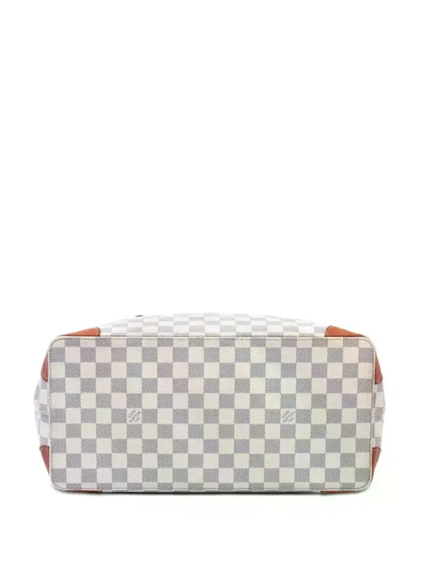 LOUIS VUITTON Damier Azur Hampstead Mm Tote Bag