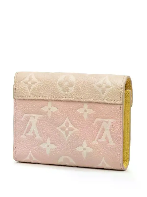 LOUIS VUITTON 2021-2026 Monogram Empreinte Spring In The City Victorine Wallet Small Wallets - Pink