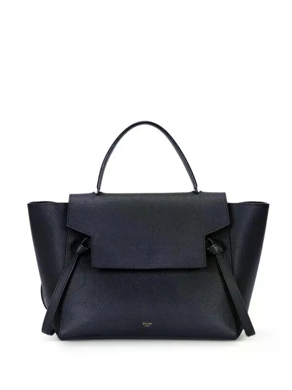 Celine Mini Belt Shoulder Bag - Black