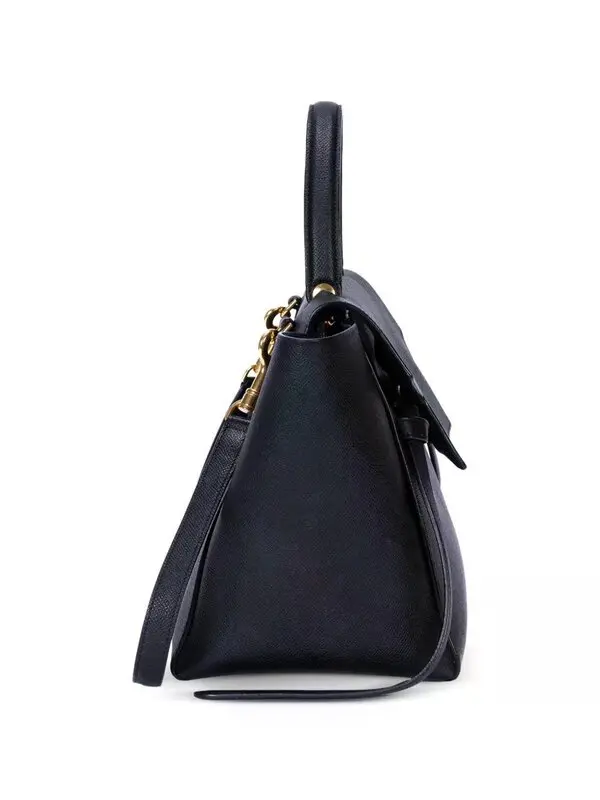 Celine Mini Belt Shoulder Bag - Black